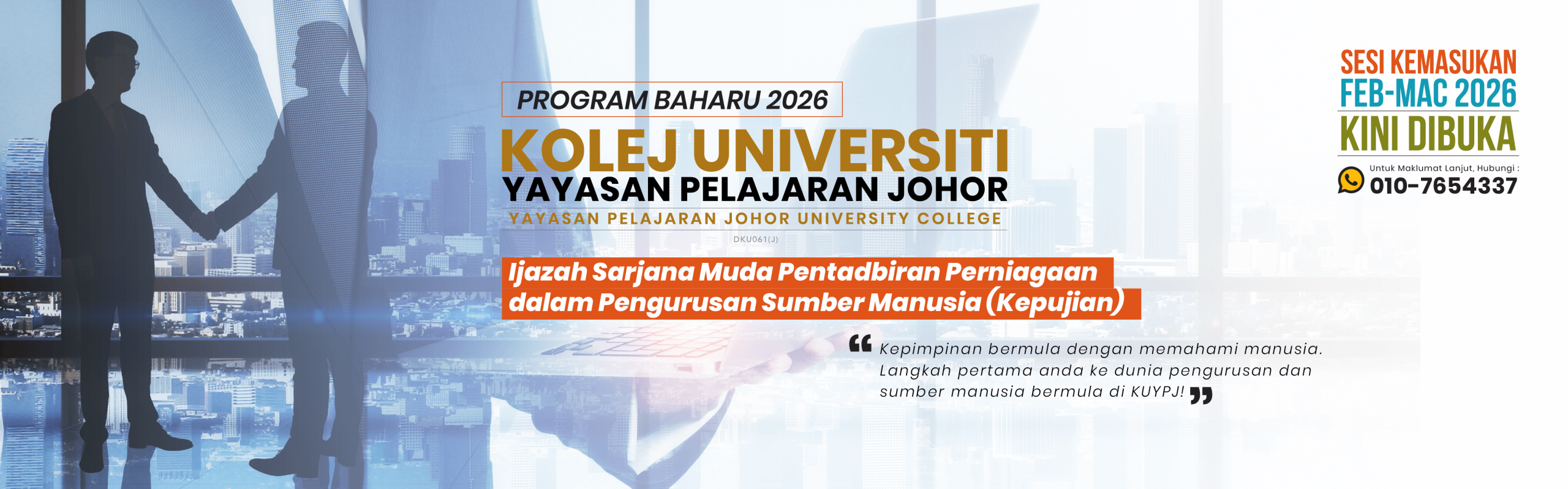 Kolej Universiti Yayasan Pelajaran Johor – Milik Penuh Kerajaan Negeri ...